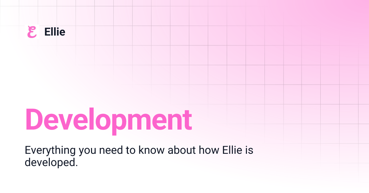 Development | Ellie